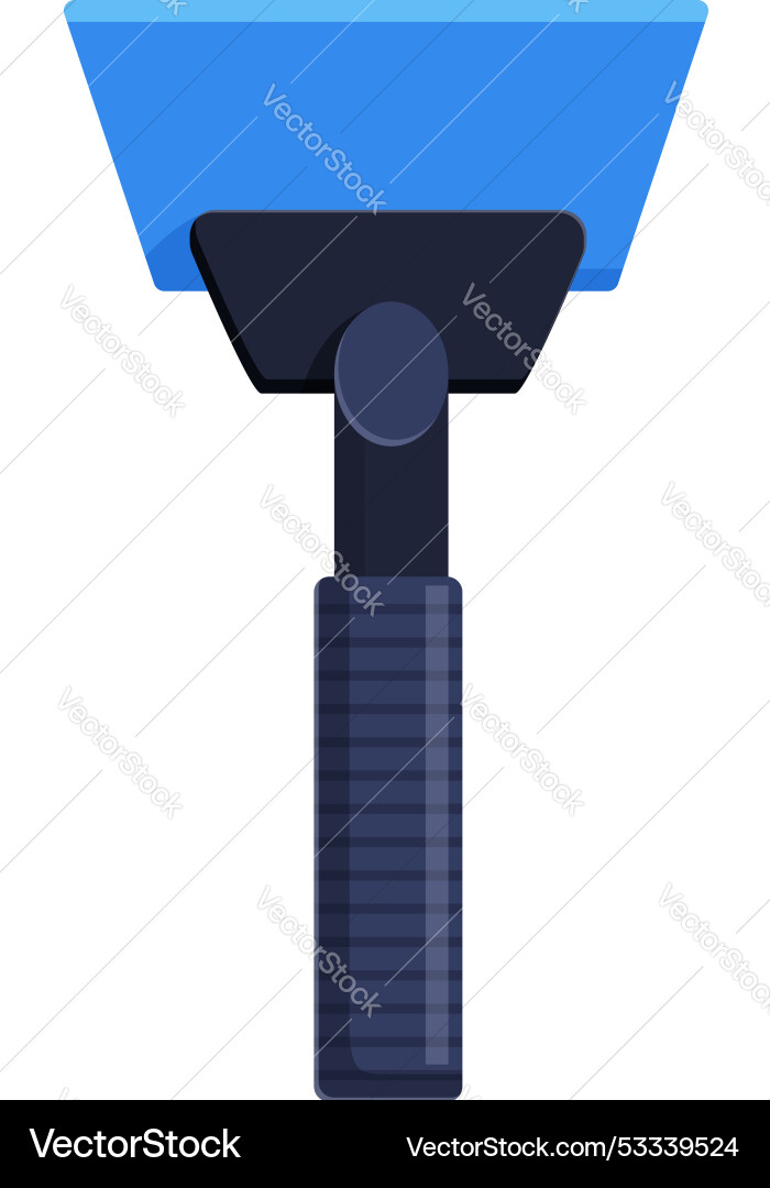 Cleaning equipment squeegee is glass Royalty Free Vector