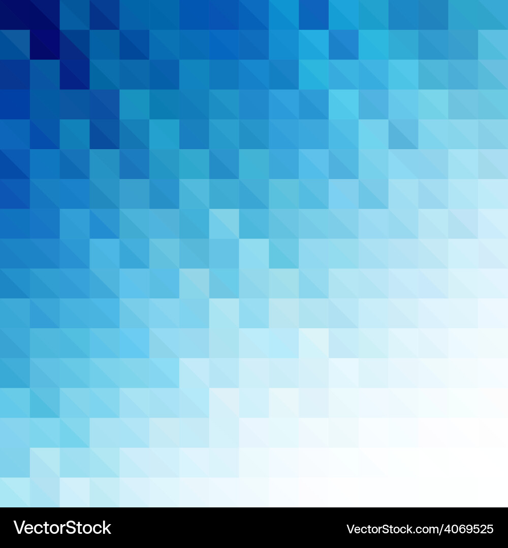 Blue Geometric Tech Background Royalty Free Vector Image