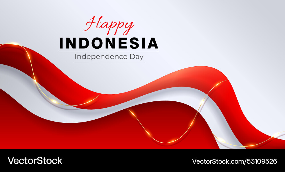 79th indonesian independence day background 17 Vector Image