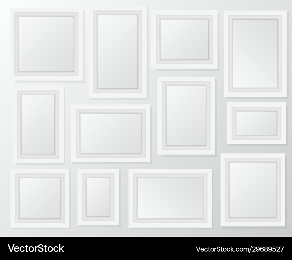 Retro photo frame Royalty Free Vector Image - VectorStock