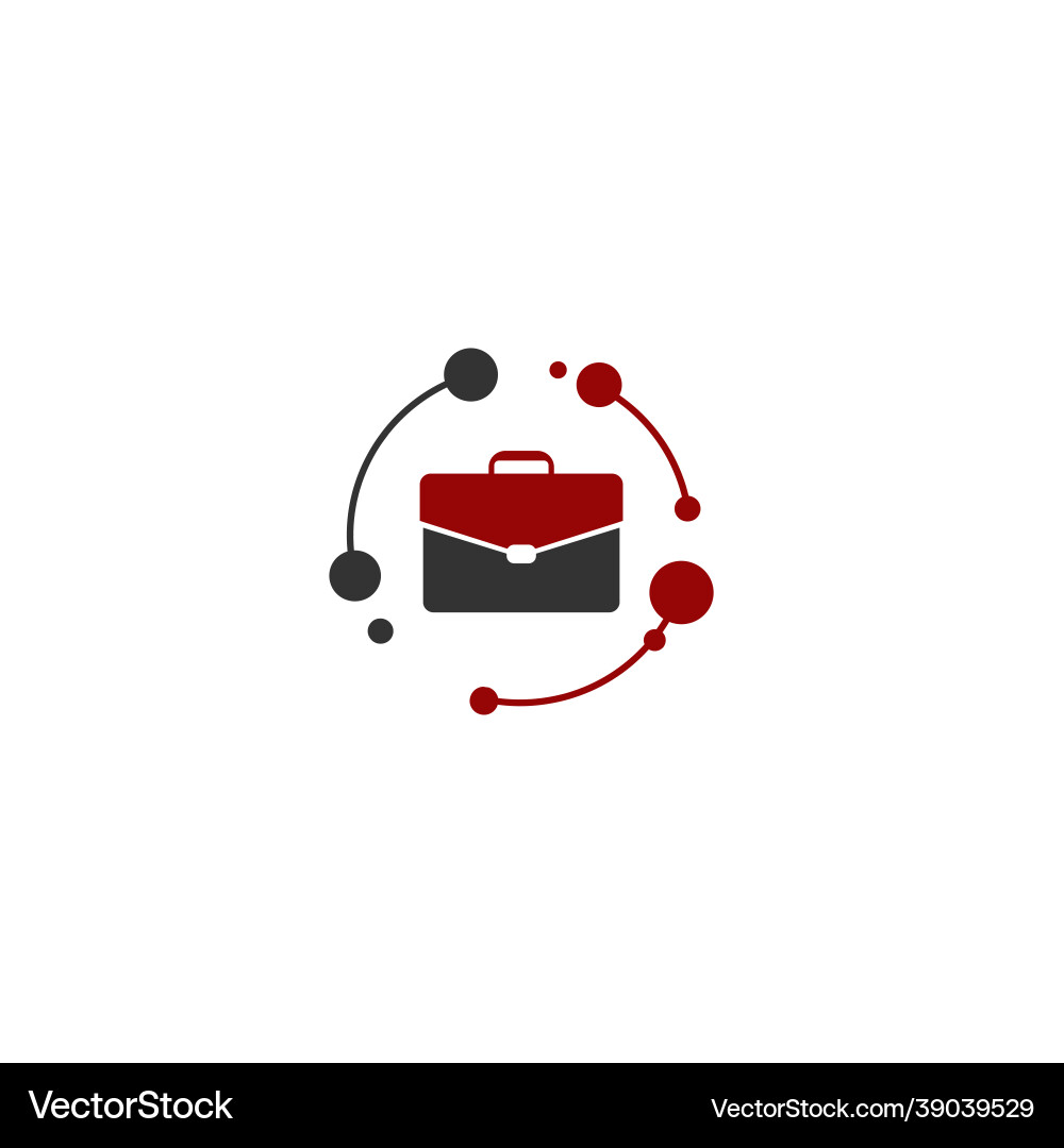 Job hunting template Royalty Free Vector Image