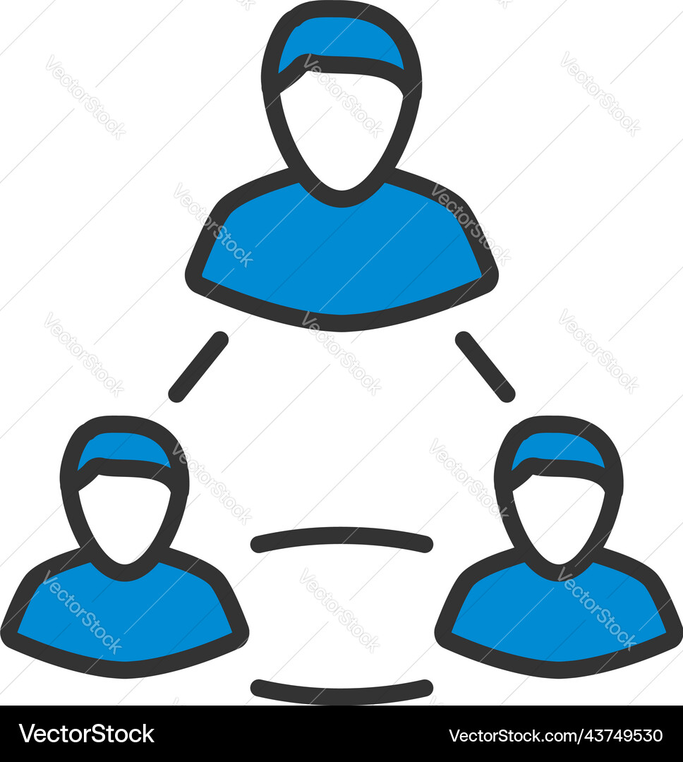 Business team icon Royalty Free Vector Image - VectorStock