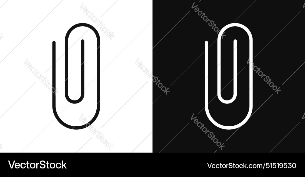 Clip icon Royalty Free Vector Image - VectorStock