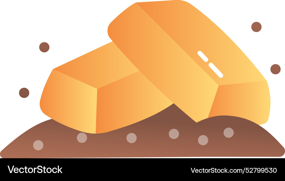 Ingots Royalty Free Vector Image - VectorStock