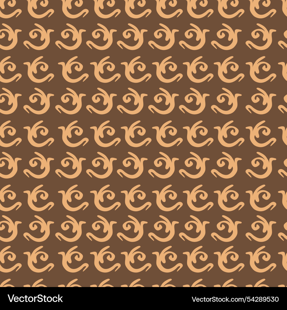 Traditional indonesian batik pattern Royalty Free Vector