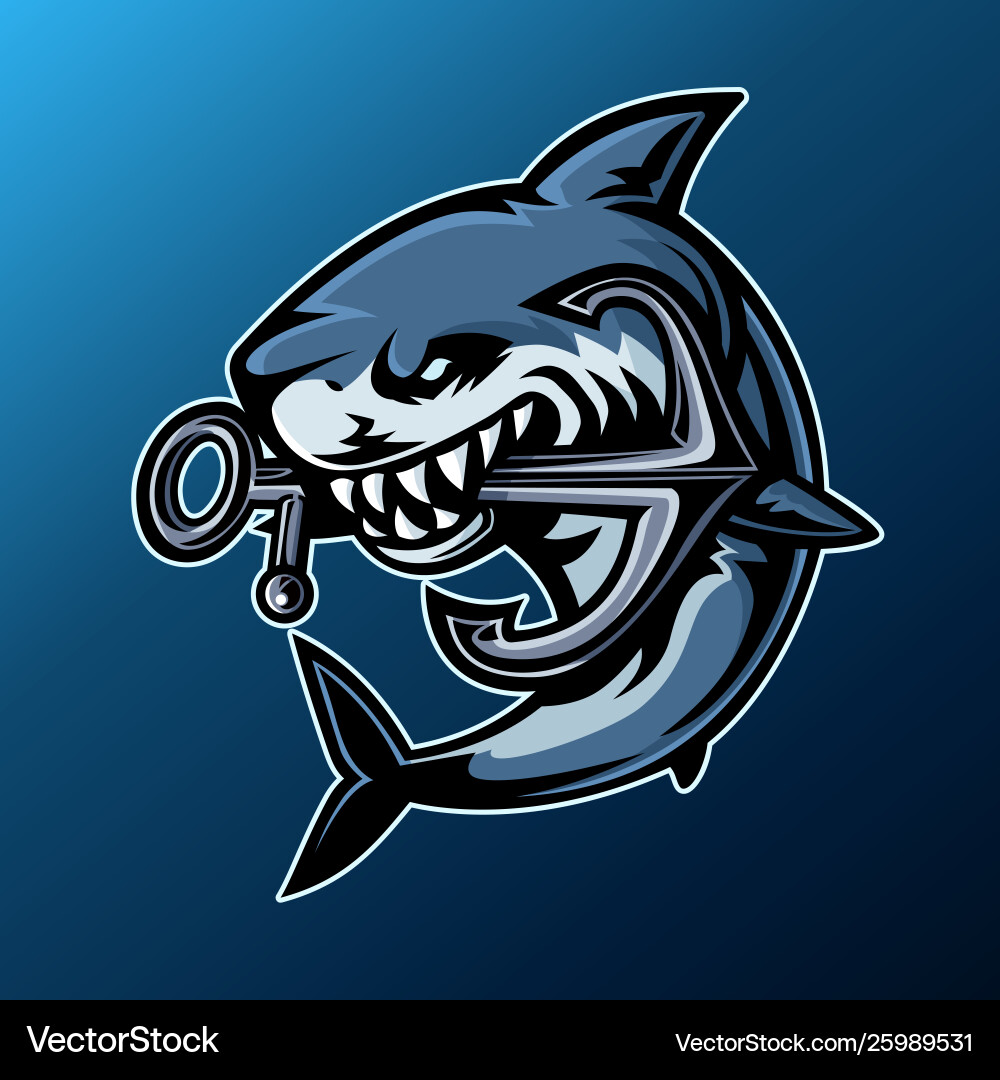 Shark Royalty Free Vector Image - VectorStock
