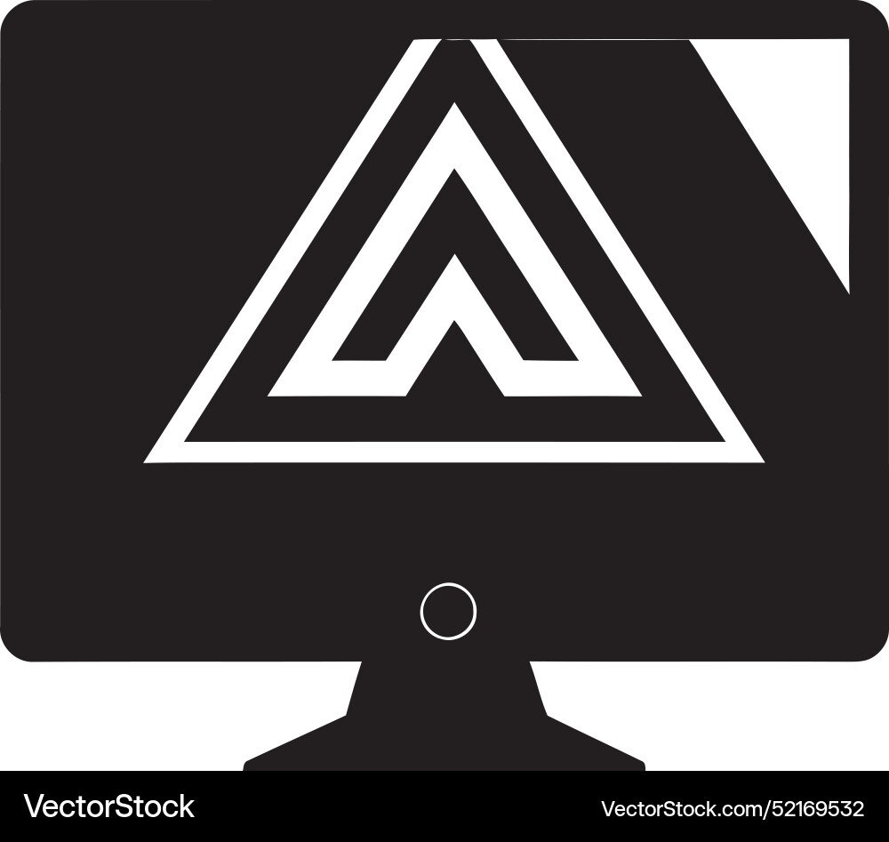 Ethics of computer technologycomputer assisted Vector Image