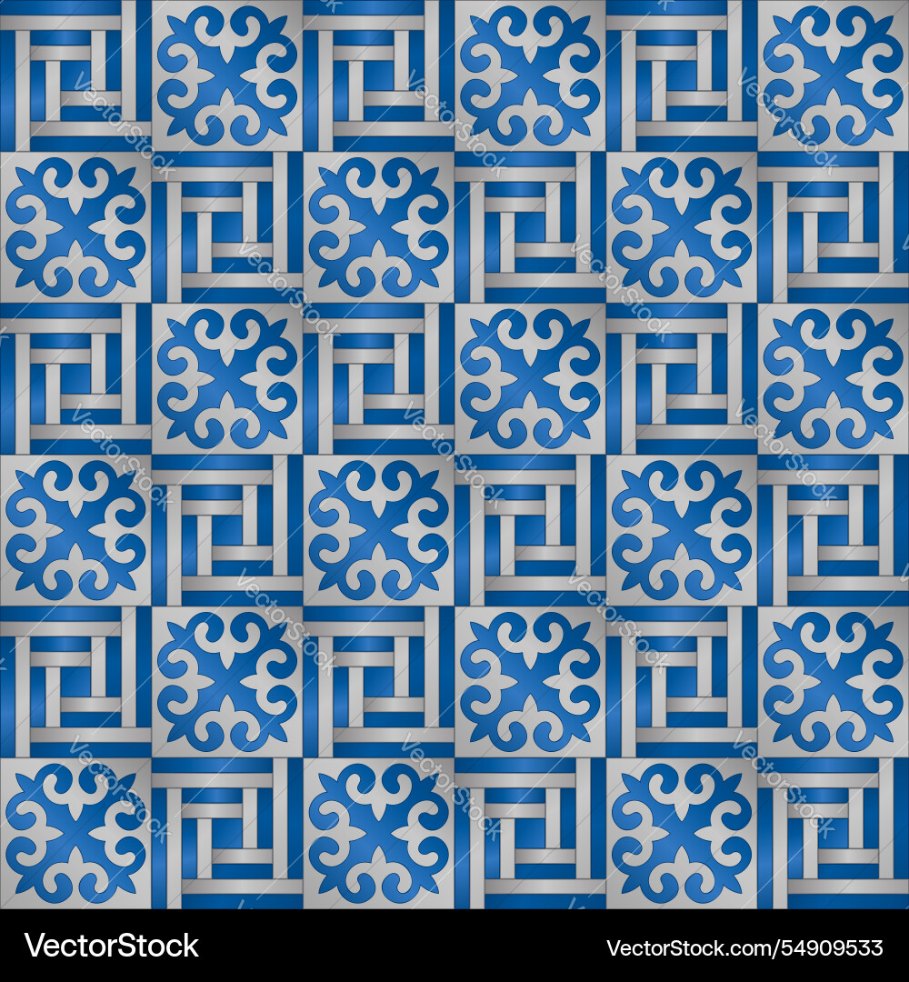 Kurak korpe pattern 3 Royalty Free Vector Image