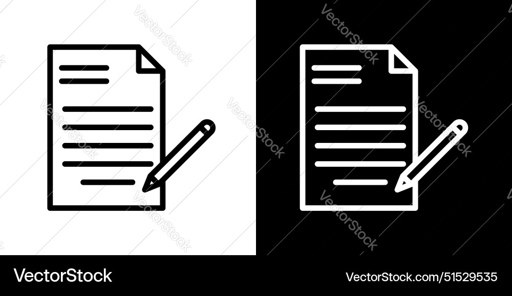 Form icon set contact page symbol order Royalty Free Vector