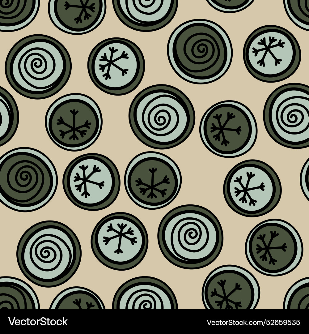 Seamless pattern with geometric aboriginal Vector Image