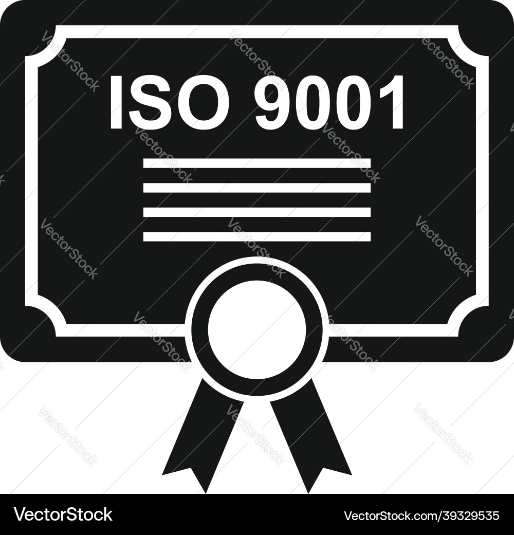 Standard process icon simple policy Royalty Free Vector