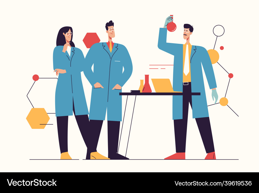 Depicting a group Royalty Free Vector Image - VectorStock