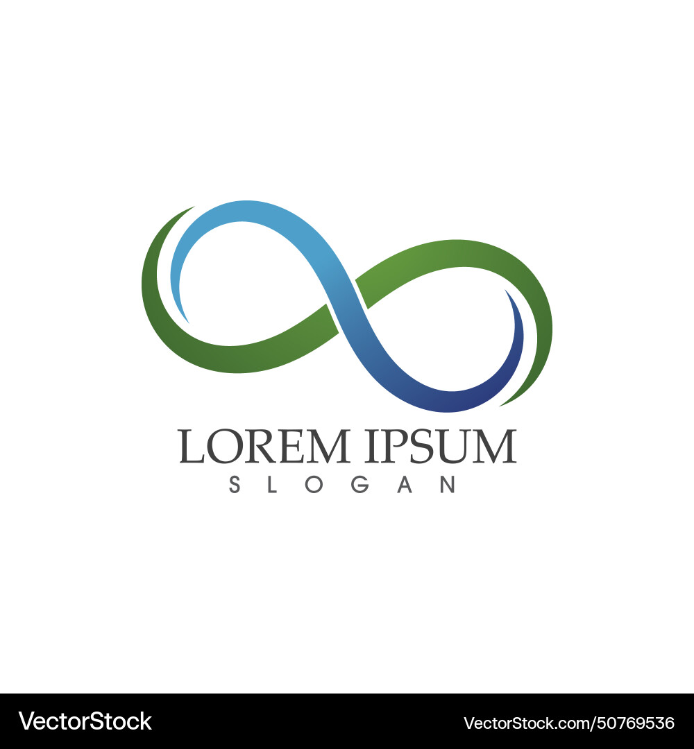 Infinity design Royalty Free Vector Image - VectorStock