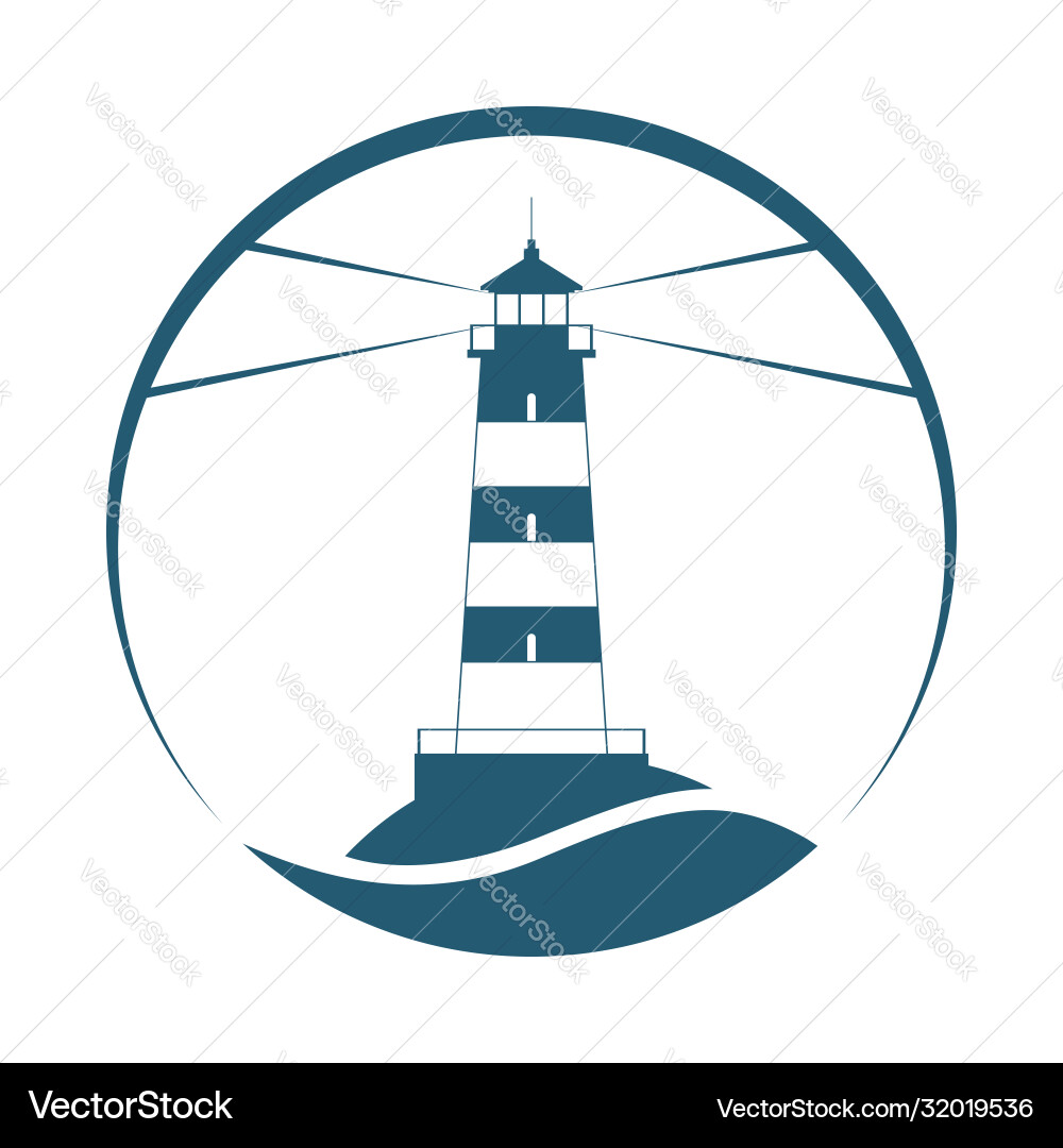Lighthouse Royalty Free Vector Image - VectorStock
