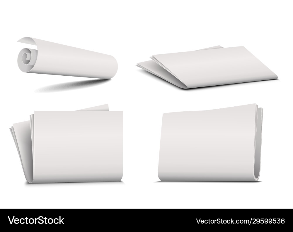 Newspaper Royalty Free Vector Image - VectorStock