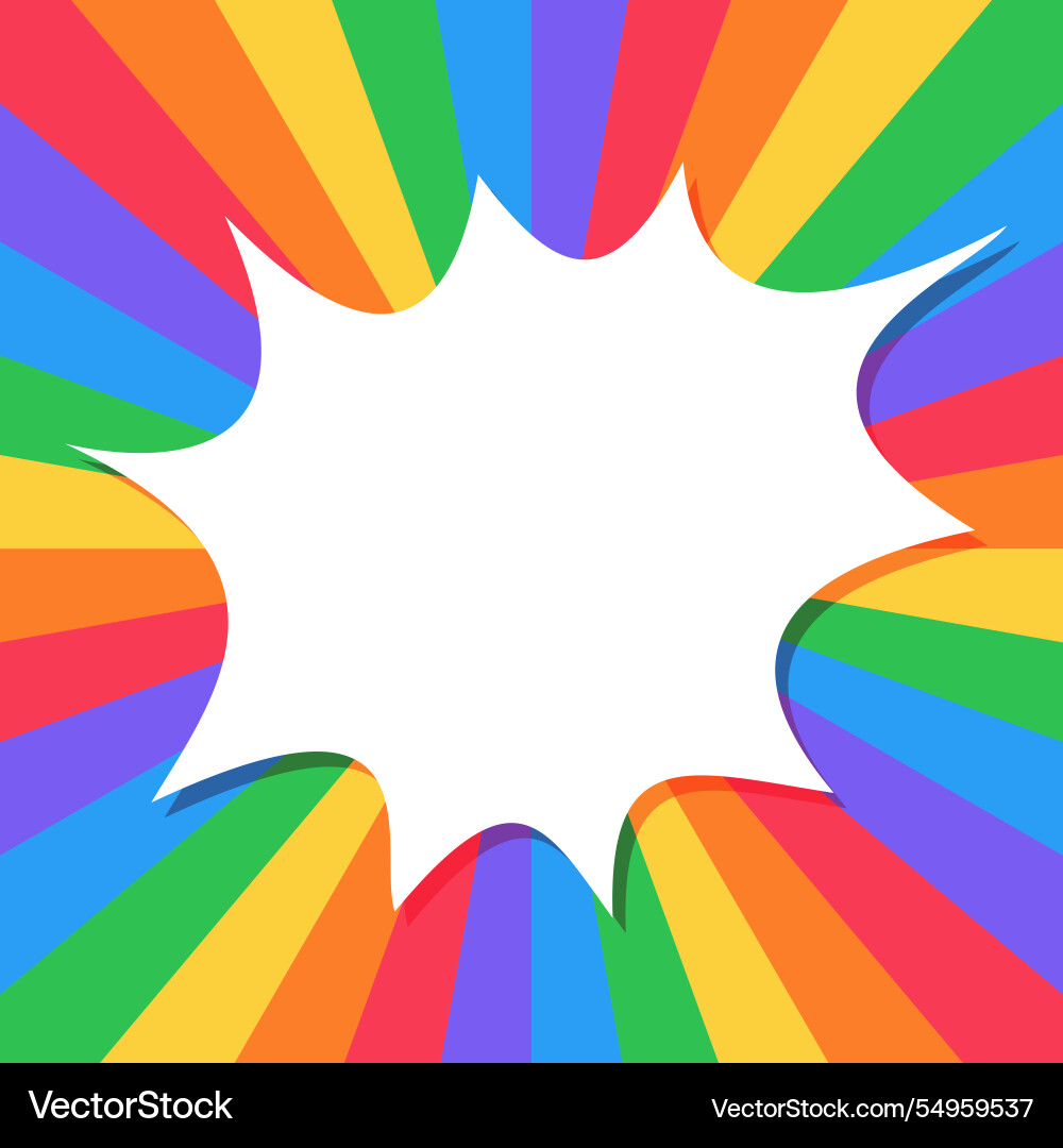 Abstract geometric lgbtq color background Vector Image
