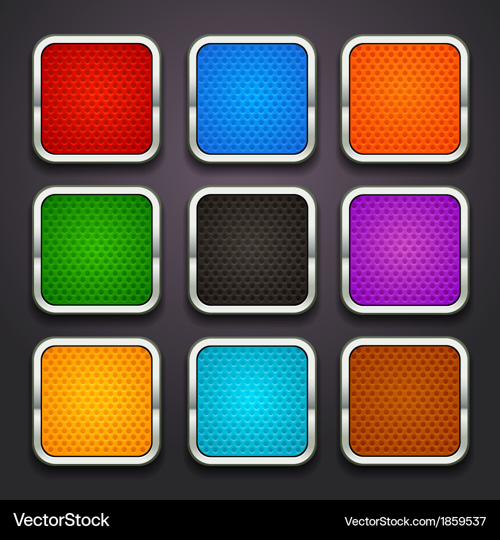 Background for the app icons-part 5 Royalty Free Vector