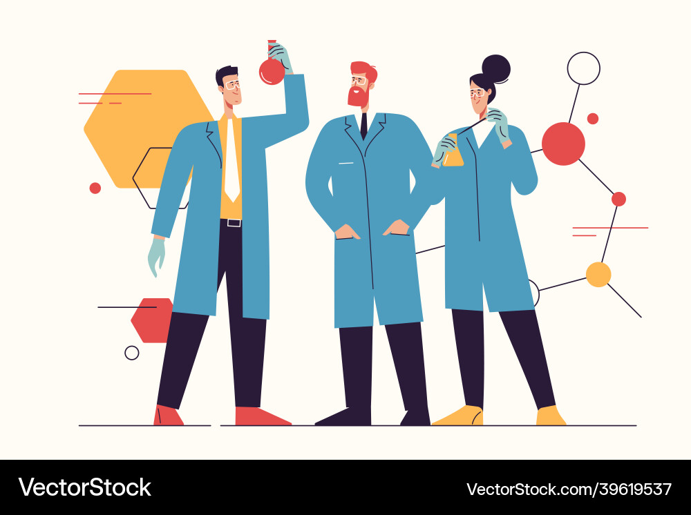 Depicting a group Royalty Free Vector Image - VectorStock