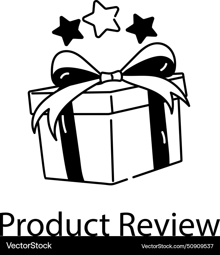 Product review Royalty Free Vector Image - VectorStock