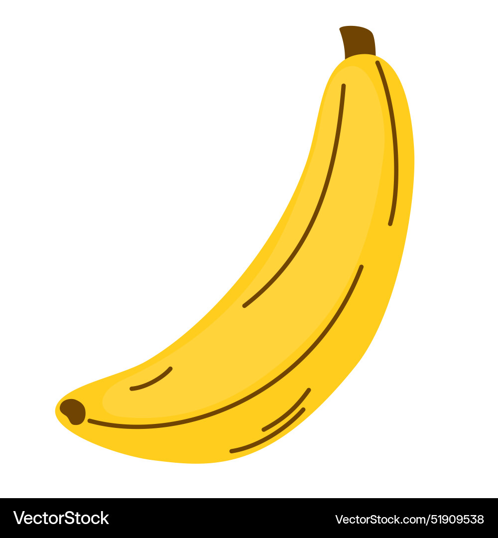 2112 banana Royalty Free Vector Image - VectorStock