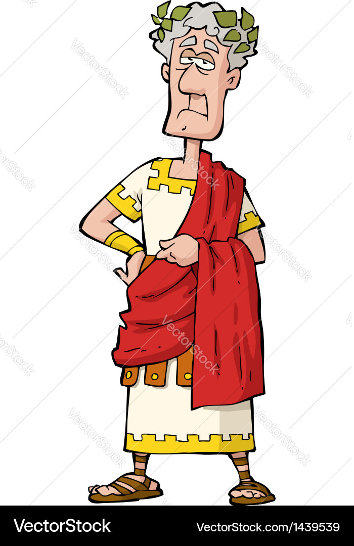 Toga Cartoon Person Greek Human Vector Images (over 120)