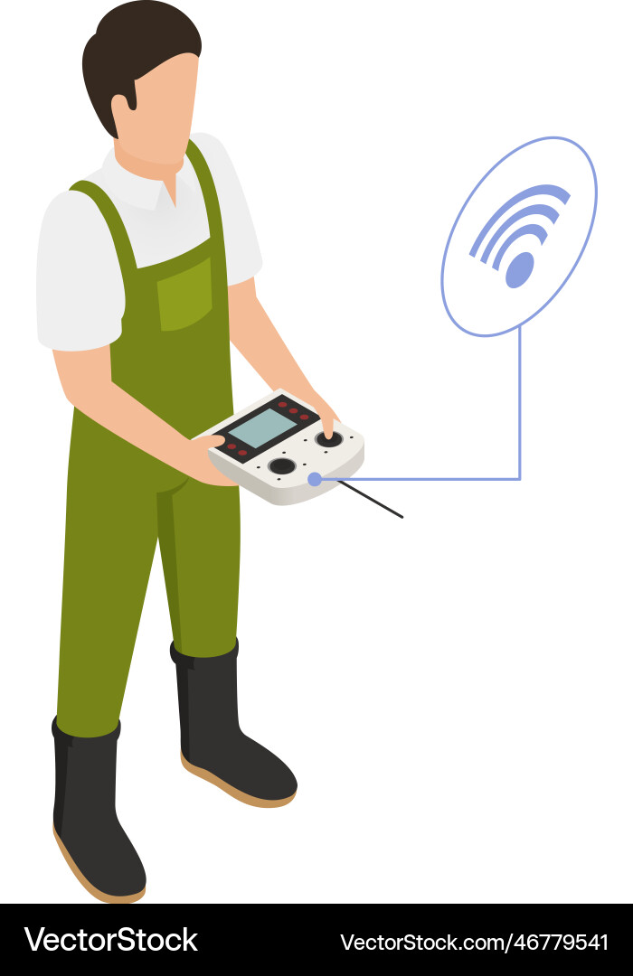 Agriculture automation icon Royalty Free Vector Image