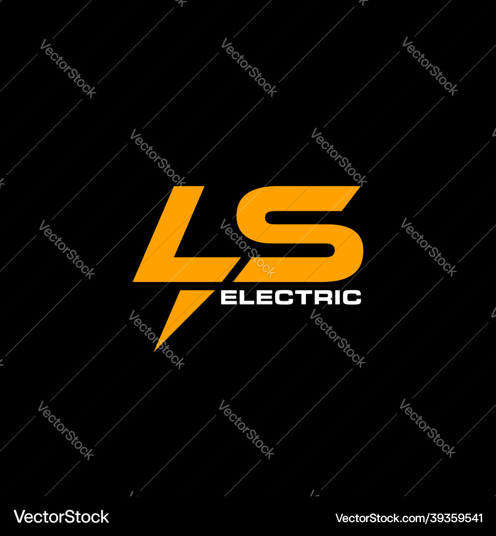 Electric logo Royalty Free Vector Image - VectorStock