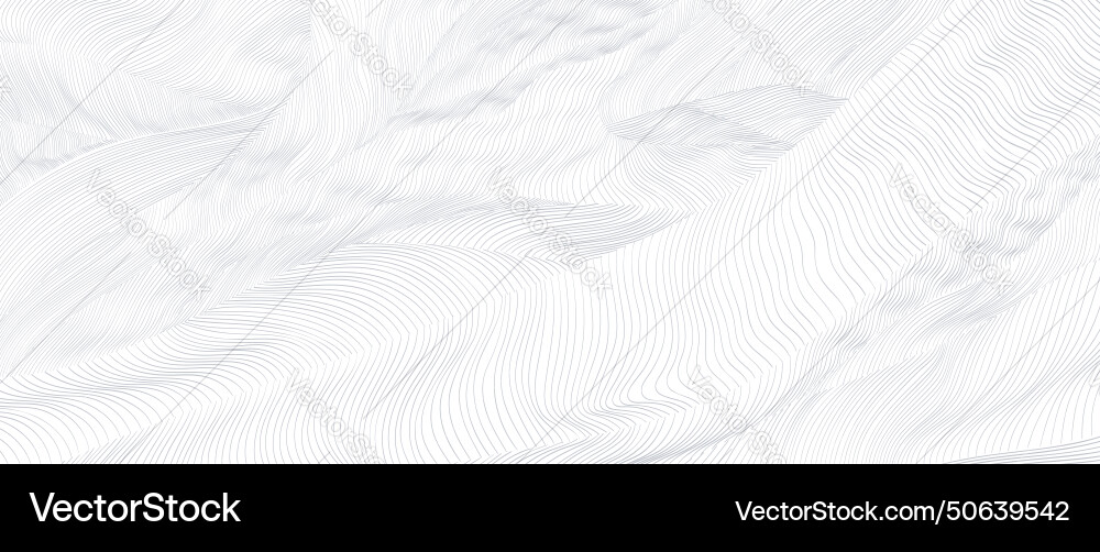 Abstract landscape background with white Vector Image