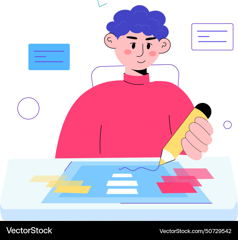 Vr writing Royalty Free Vector Image - VectorStock