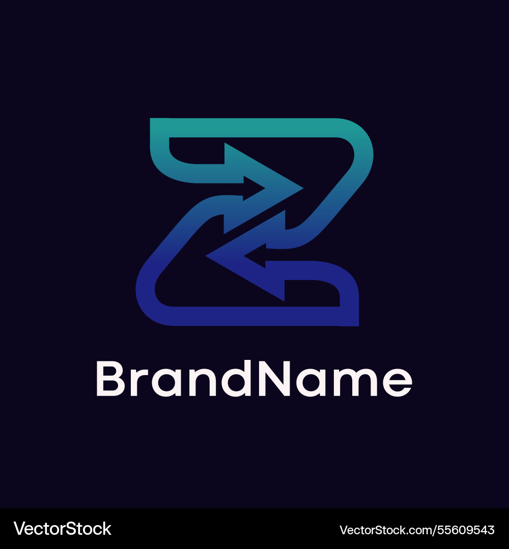 Letter Z Arrow Vector Images (over 870)