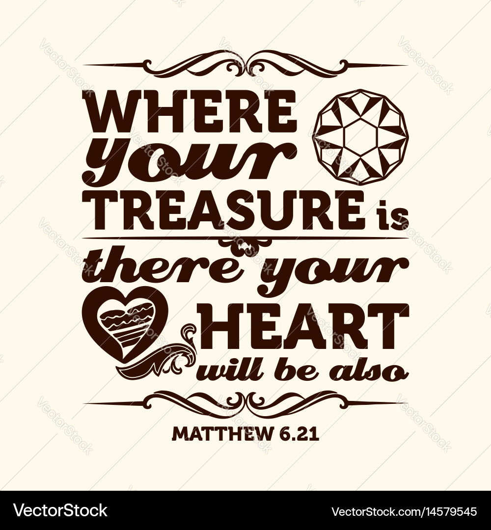 Christian biblical typography Royalty Free Vector Image