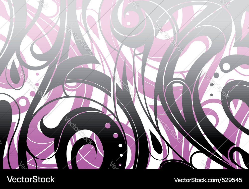 Flourish background Royalty Free Vector Image - VectorStock