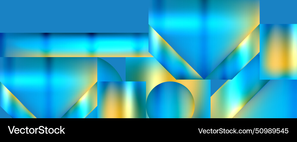 Symmetrical geometric pattern in electric blue and