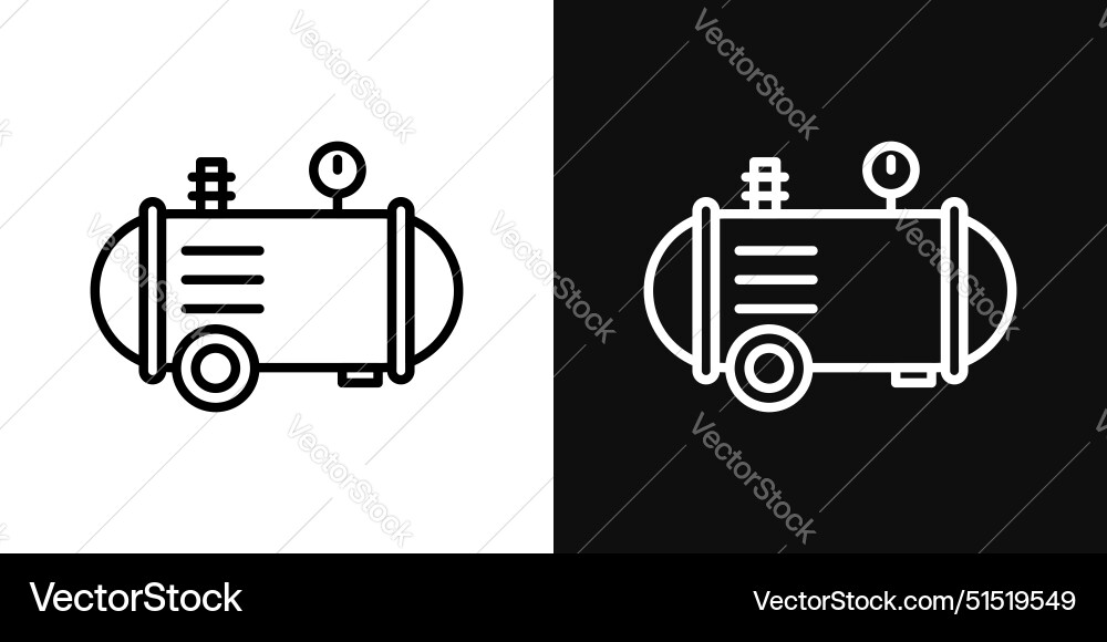 Compressor icon Royalty Free Vector Image - VectorStock