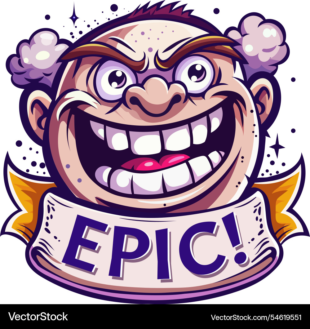 Epic Royalty Free Vector Image - VectorStock