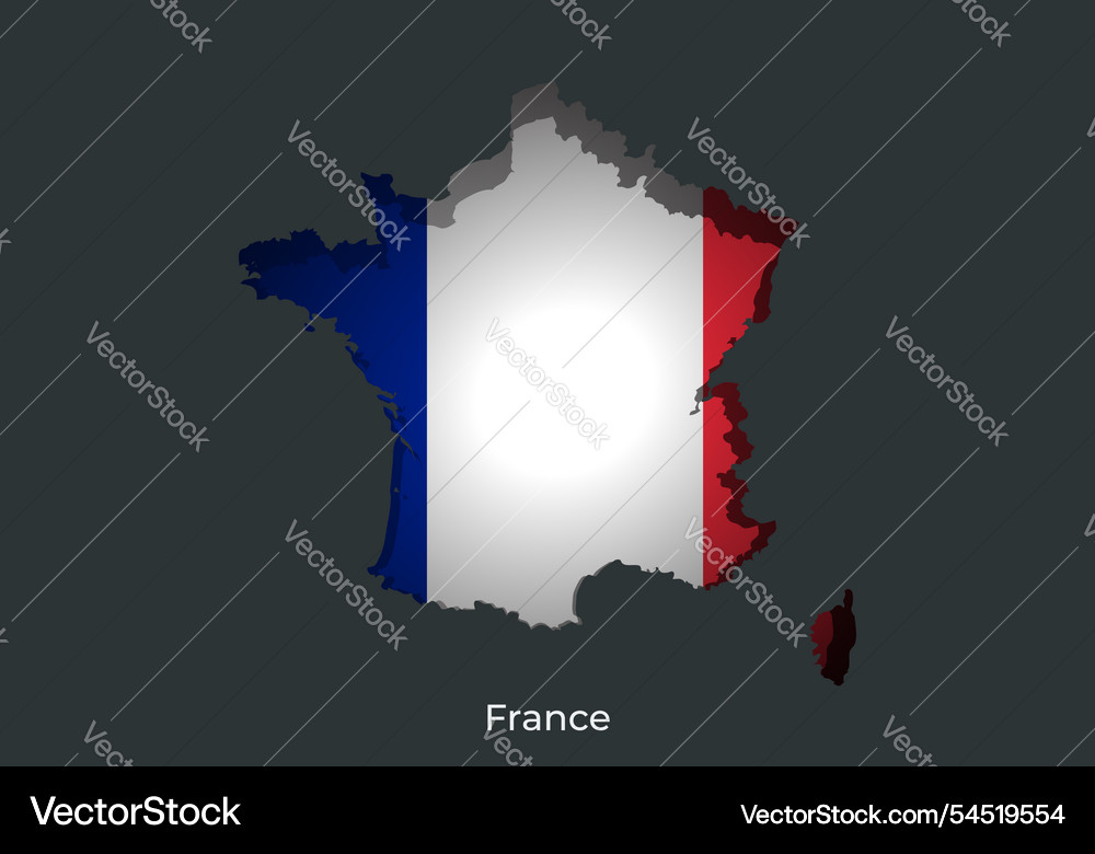 Paper cut flag Royalty Free Vector Image - VectorStock