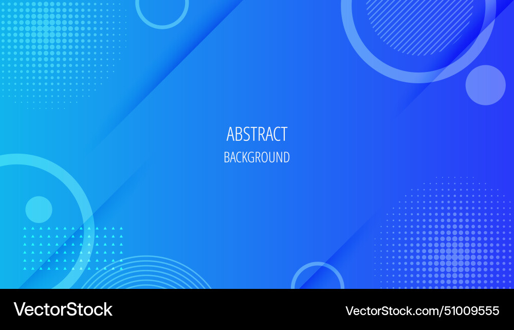 Geometric blue gradient background Royalty Free Vector Image
