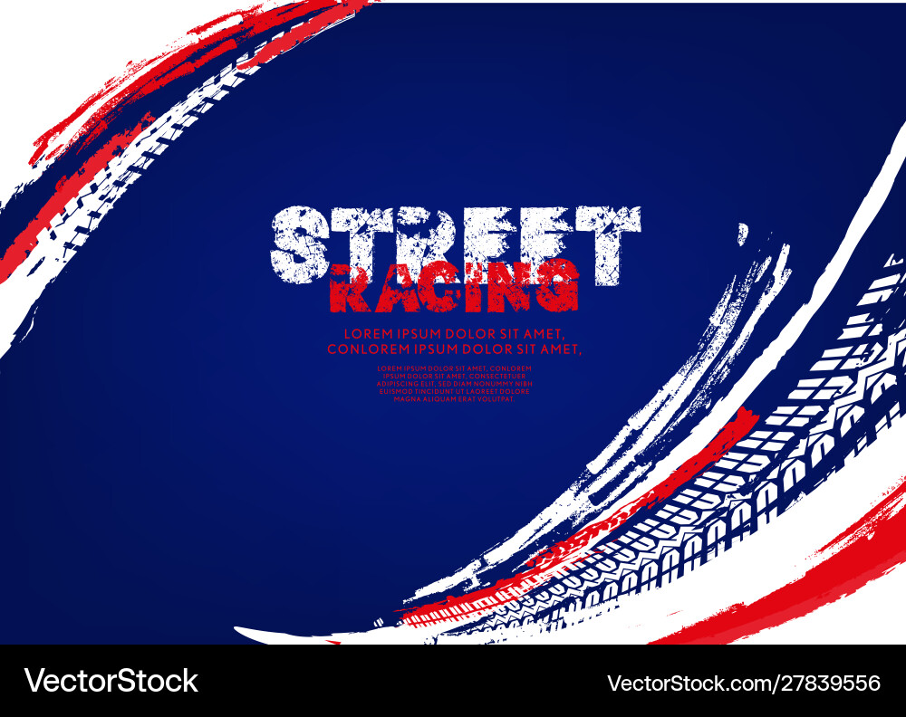 Tire poster background Royalty Free Vector Image