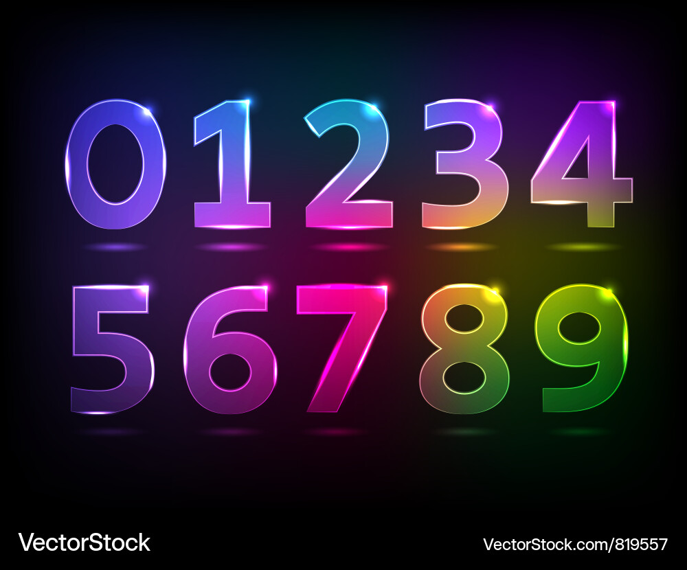 Color figures Royalty Free Vector Image - VectorStock
