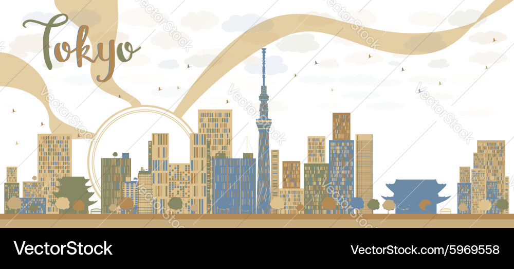Tokyo Royalty Free Vector Image - VectorStock