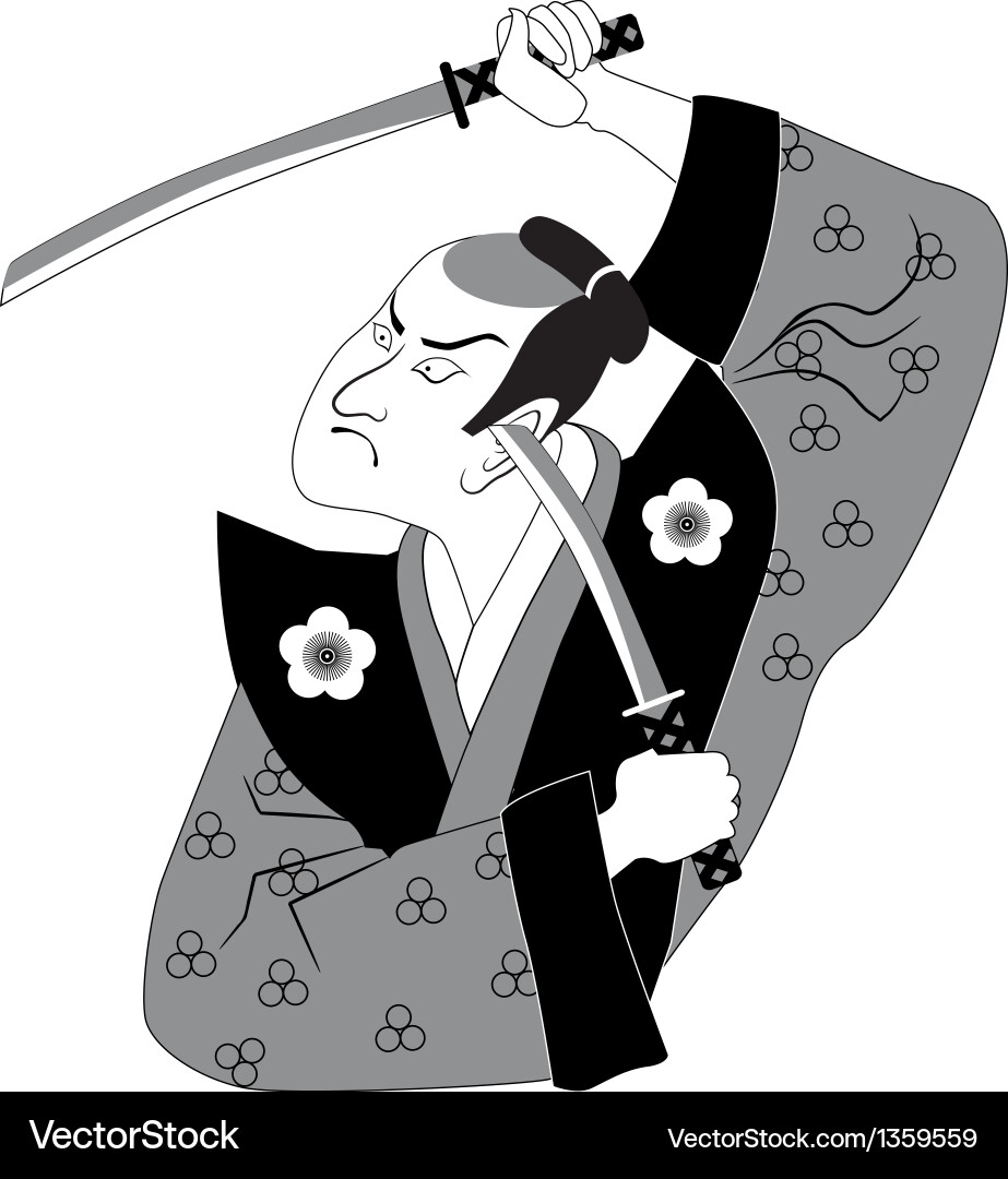 Samurai Royalty Free Vector Image - VectorStock
