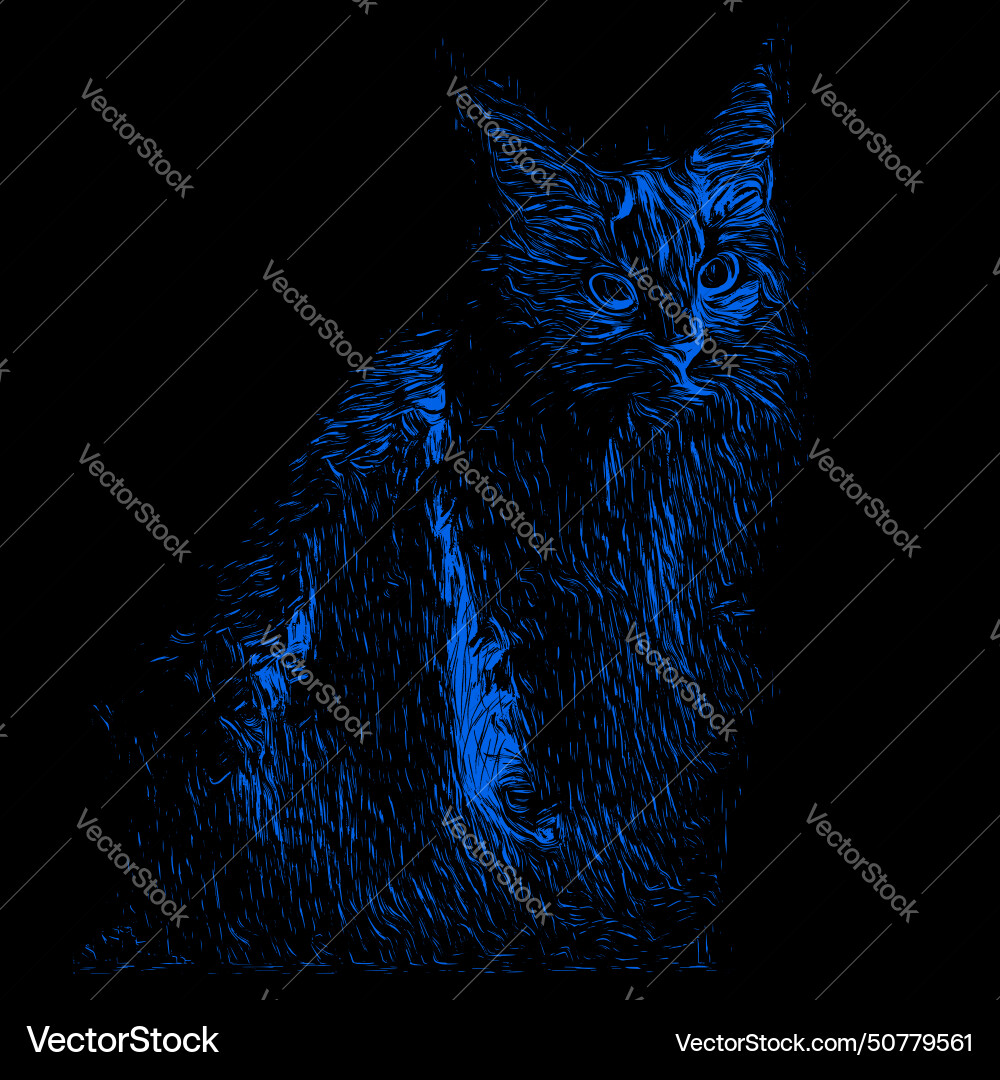Cat design Royalty Free Vector Image - VectorStock