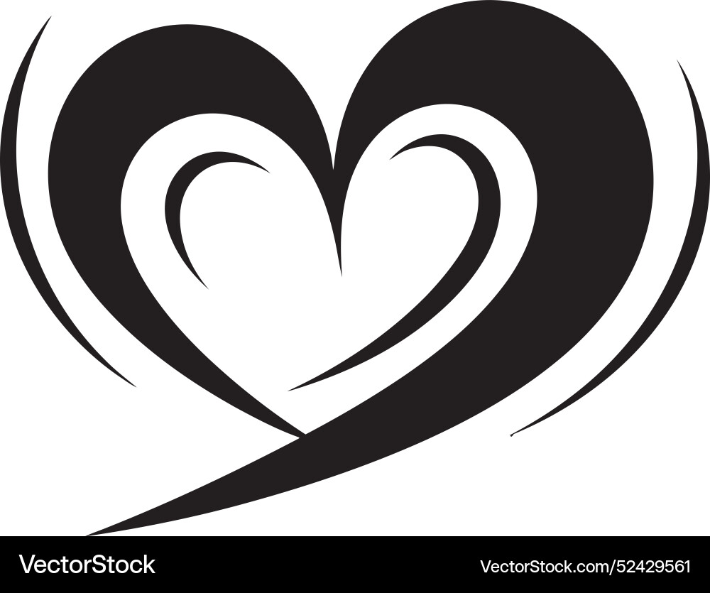 Embracing shadows love taleabyss of affection Vector Image