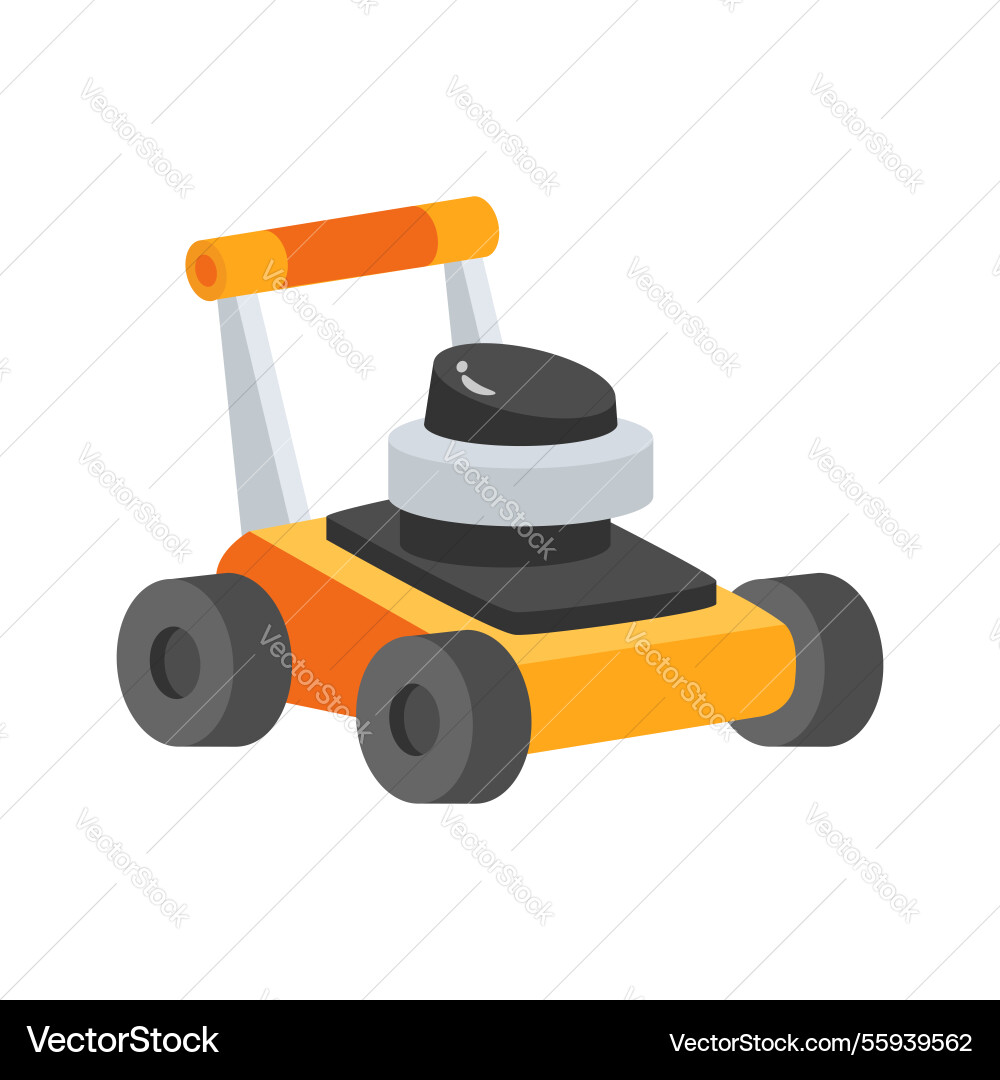 Lawn mower Royalty Free Vector Image - VectorStock