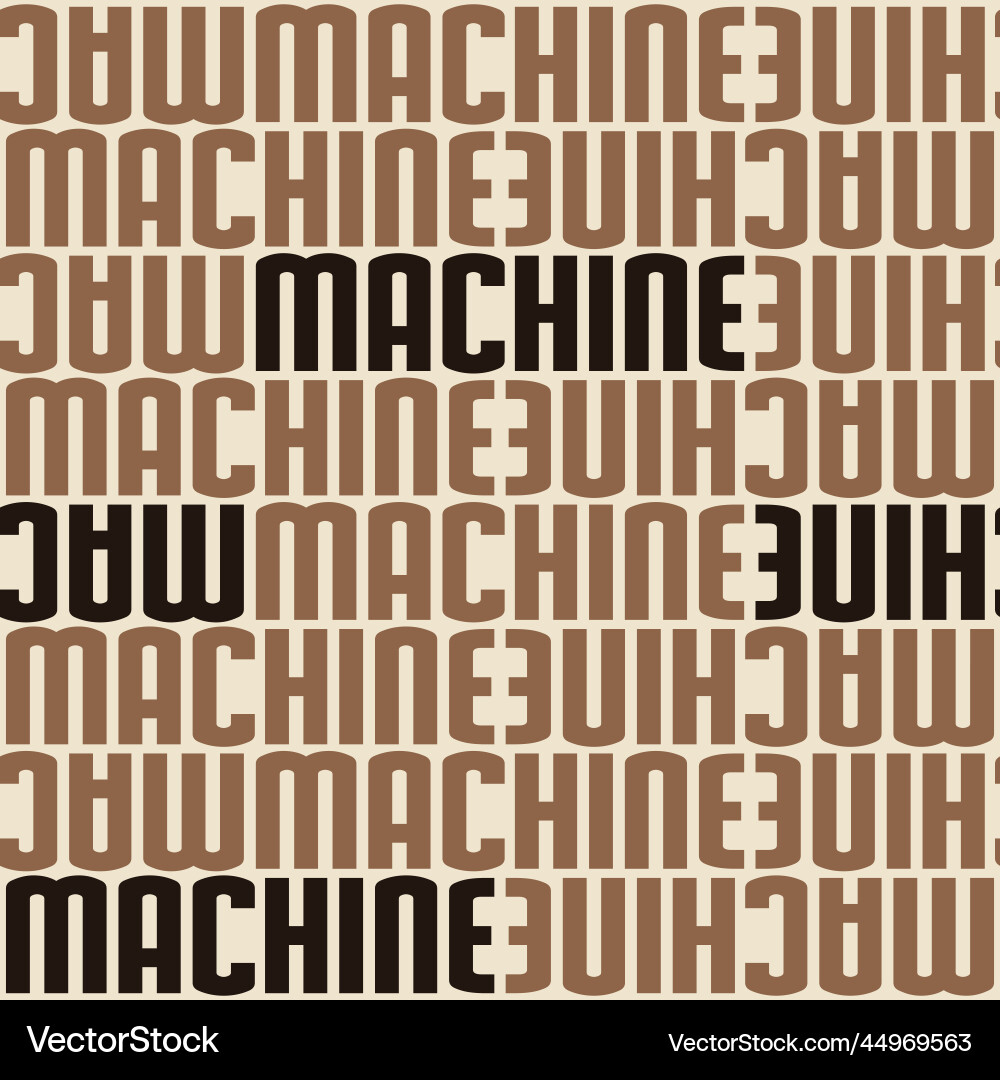 Seamless pattern in typographic style Royalty Free Vector