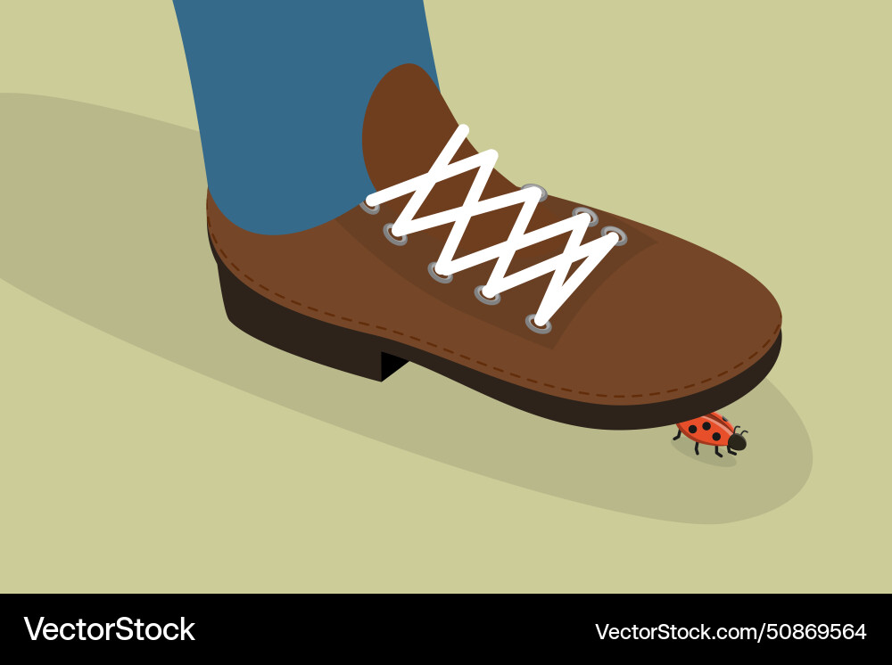 3d isometric flat of step Royalty Free Vector Image