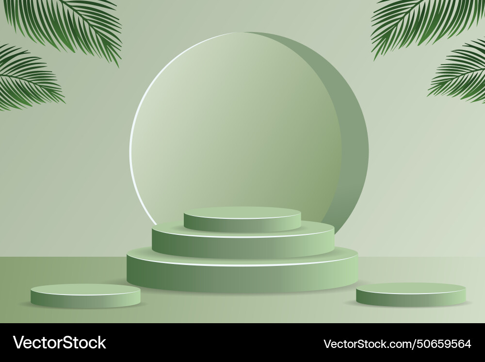 Simple podium background Royalty Free Vector Image