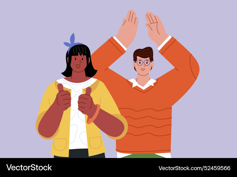 Hand drawn compliment Royalty Free Vector Image