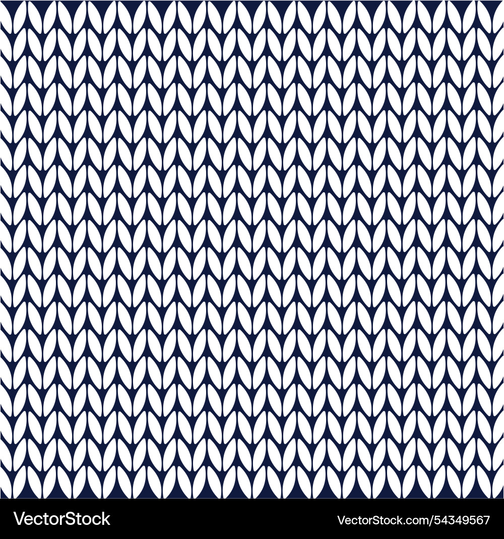 Knitted background pattern wallpaper knitting Vector Image