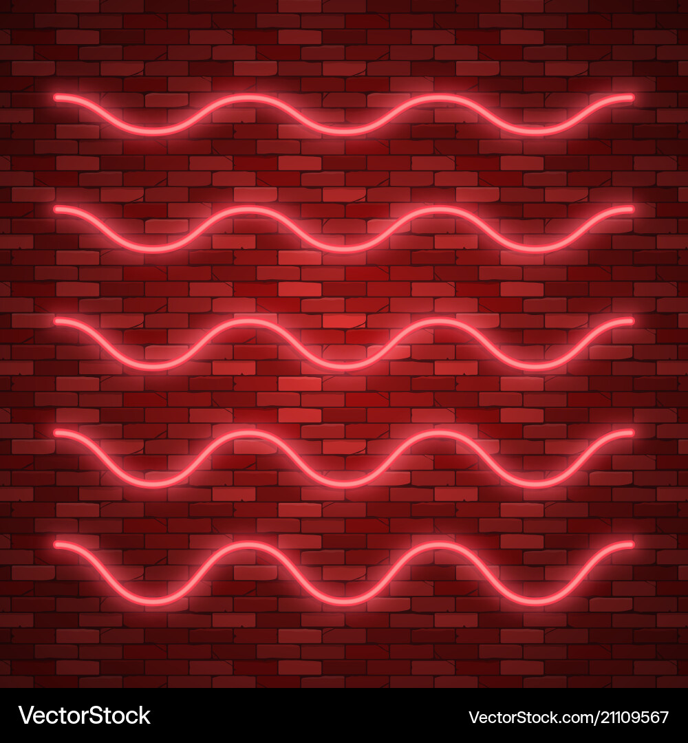 Line border with light effects Royalty Free Vector Image